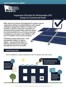 Photovoltaic (PV) Systems – Insurance Institute for Business & Home Safety
