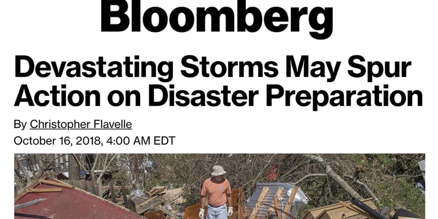 Devastating Storms May Spur Action on Disaster Preparation – Insurance ...