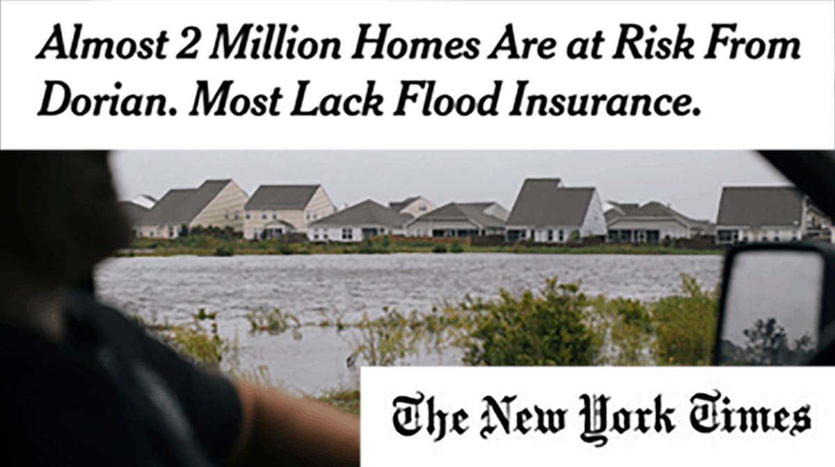 Roy Wright on Dorian and Flood Insurance with NYT – Insurance Institute ...
