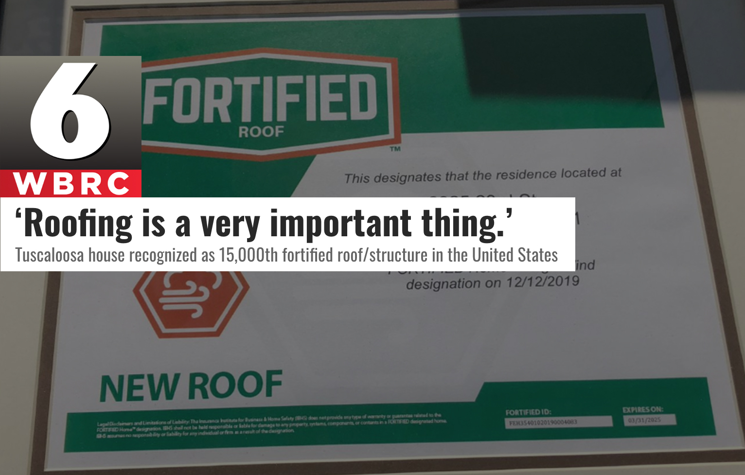 ‘Roofing is a Very Important Thing.’ – Insurance Institute for Business ...